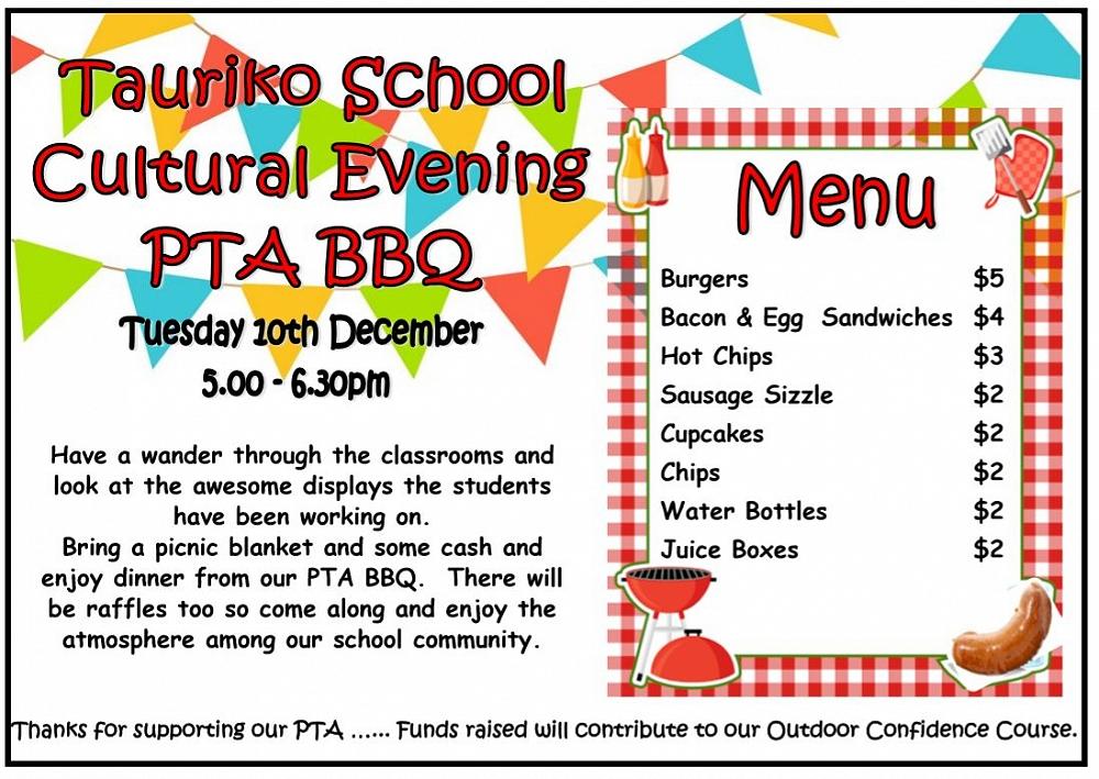 Message from the PTA