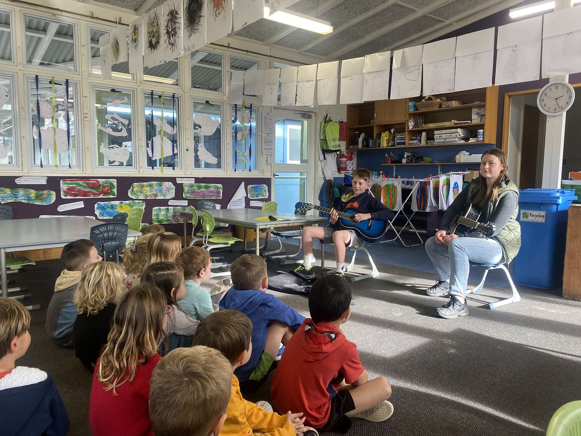 Song Writers Visit Harakeke