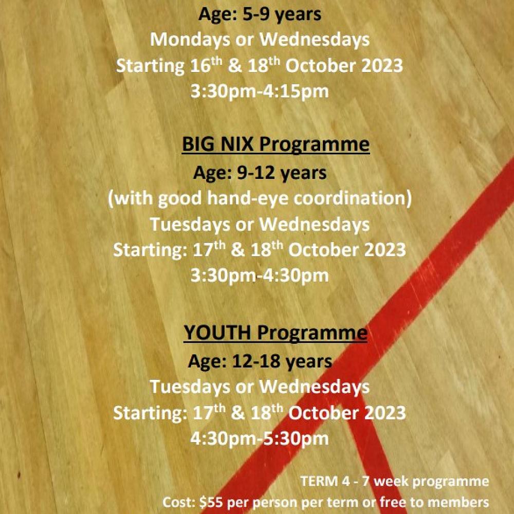Timaru Squash Club - Junior Squash — 2023 issue 7