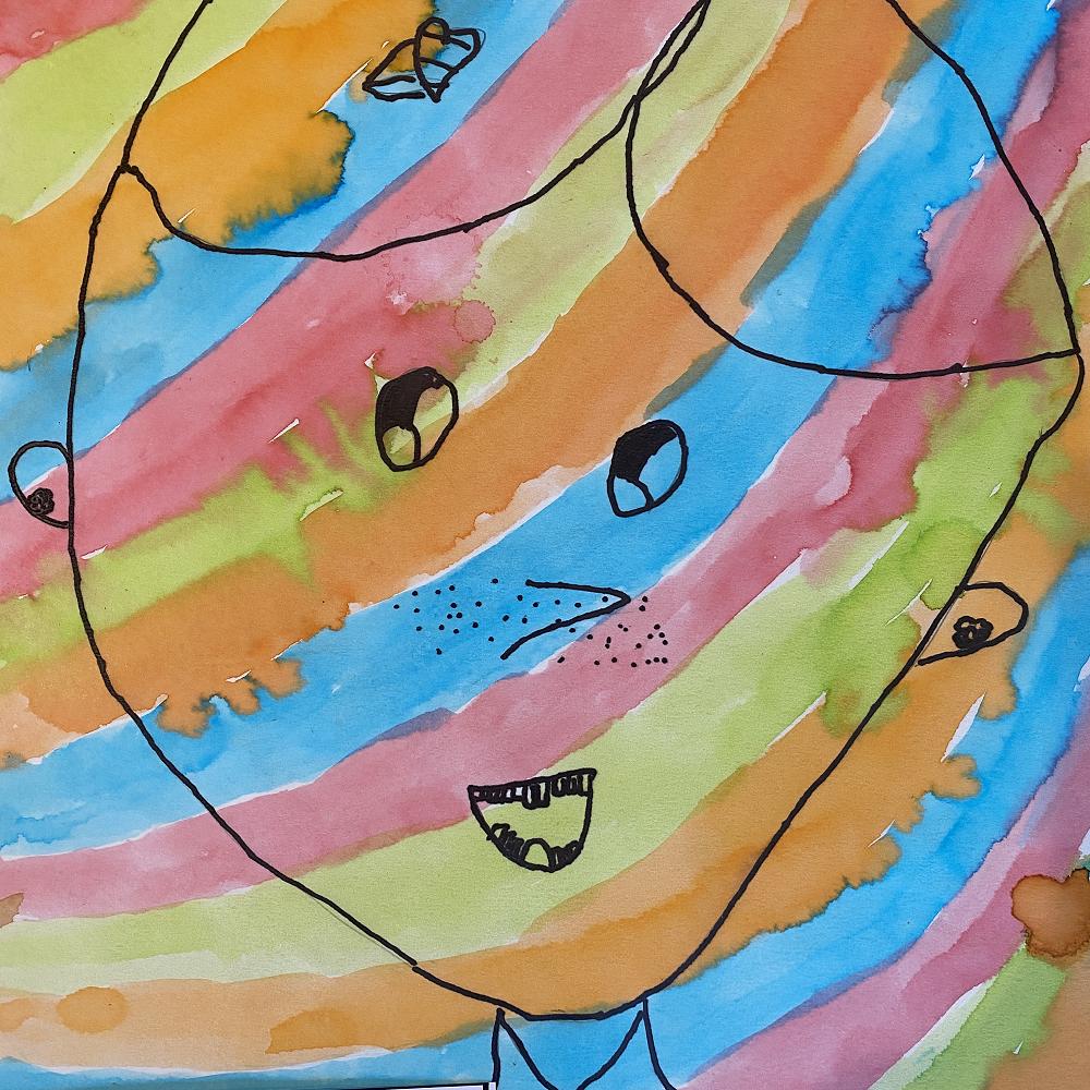 Colourful Self Portraits