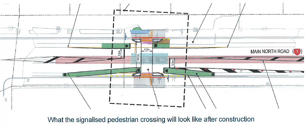 Woodend Signalised Pedestrian Crossing