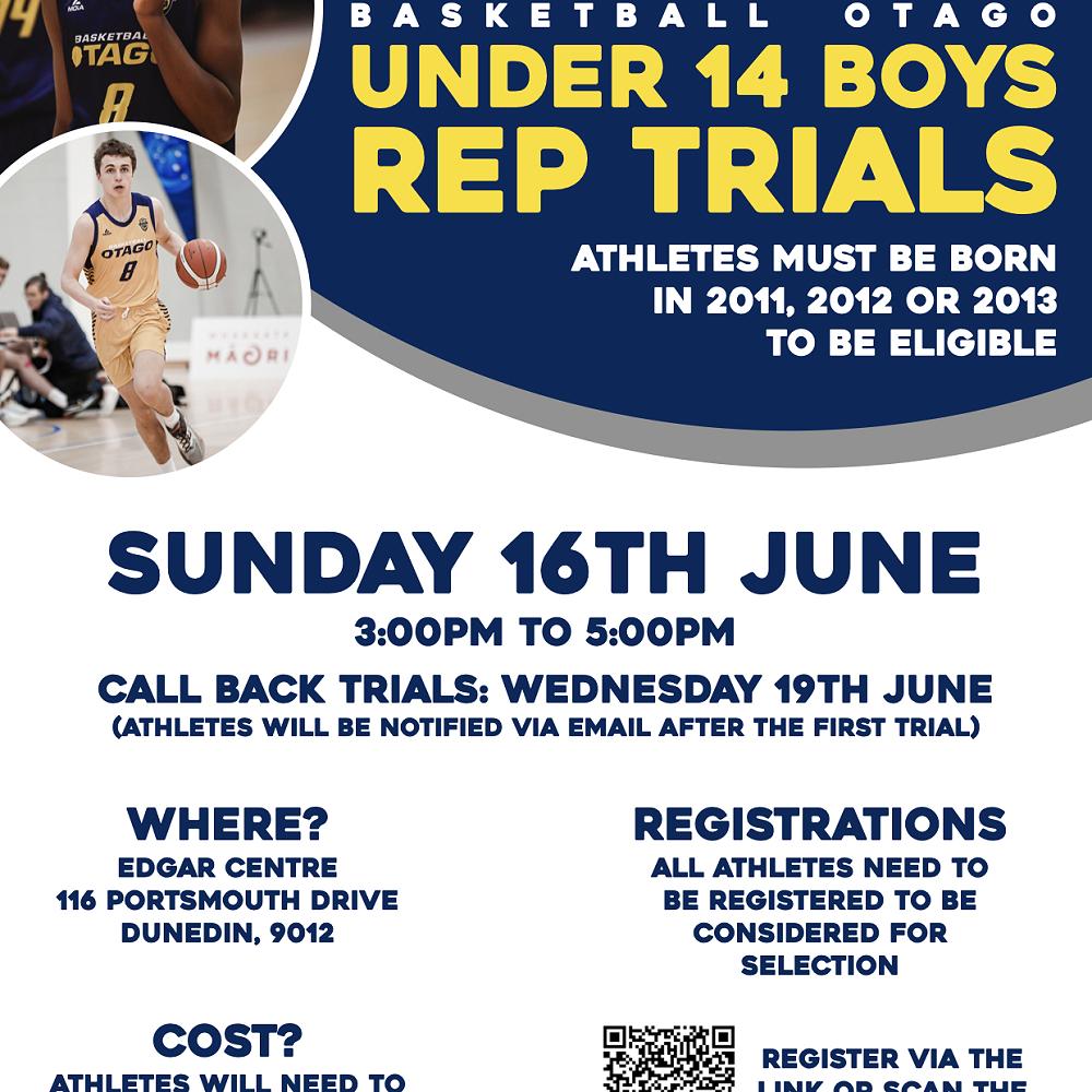 Basketball Otago trials — Newsletter - No 18 - 2024
