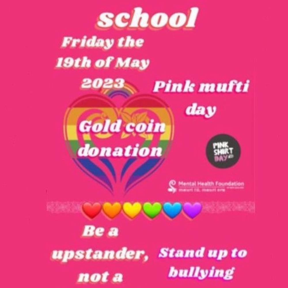KHS Pink Shirt Mufti Day
