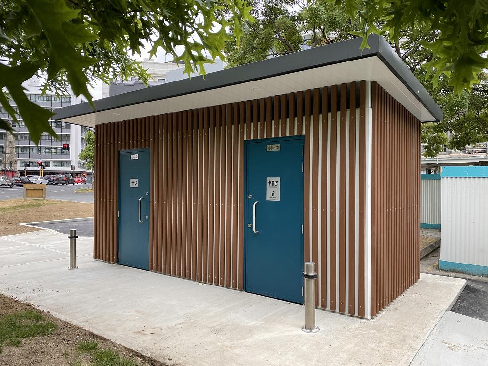 FLUSH WITH NEW TOILETS