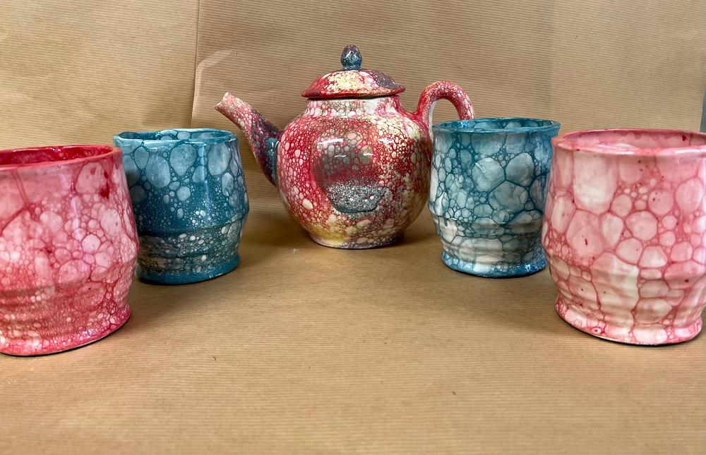 Year 12 Ceramics students create beautiful work