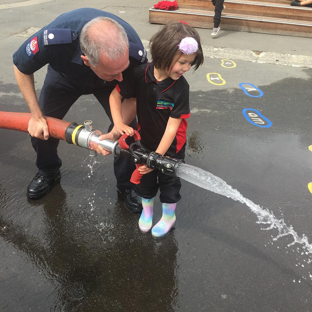 NZ Fire Service Visit