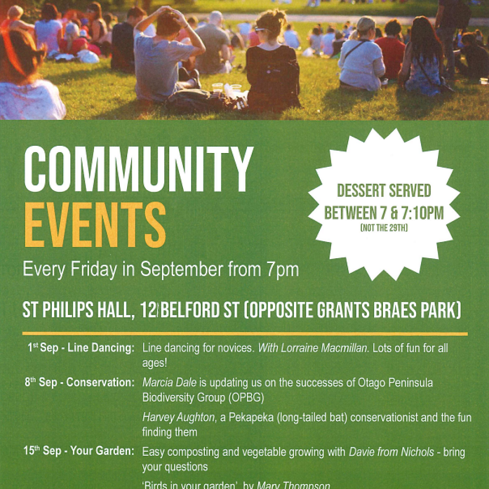 Community Events — Newsletter - 25th August 2023