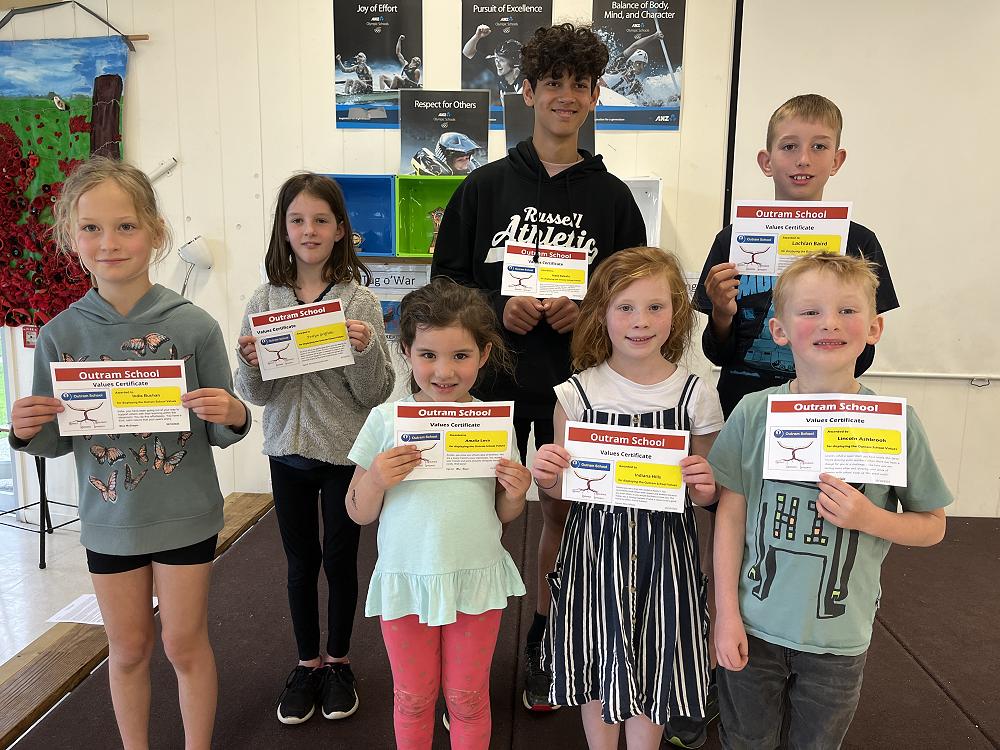 Values & Merit Awards — Term 4 Week 3 Newsletter