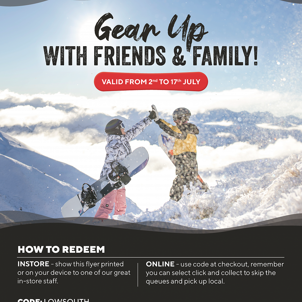 Torpedo7 Friends & Family Offer