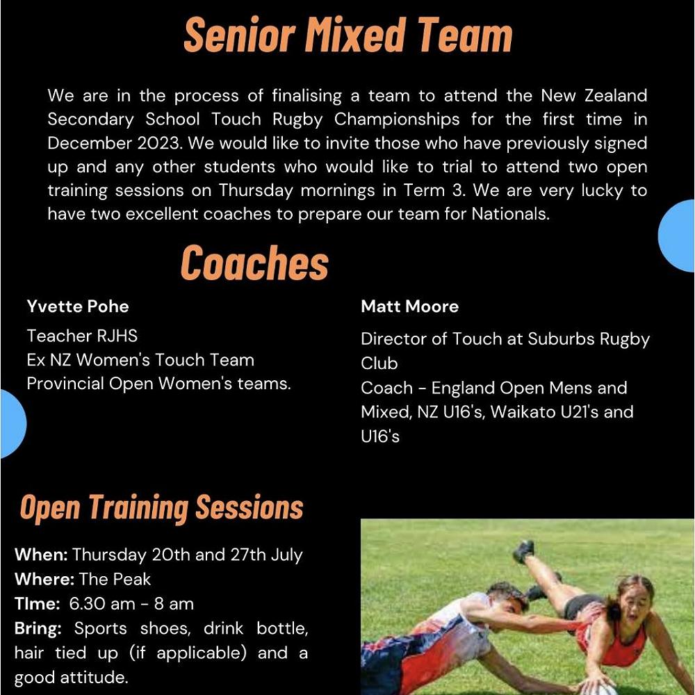 Touch Rugby National Tournament