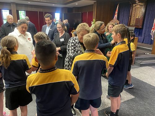 Bluestone School performs for the Governor-General of New Zealand!