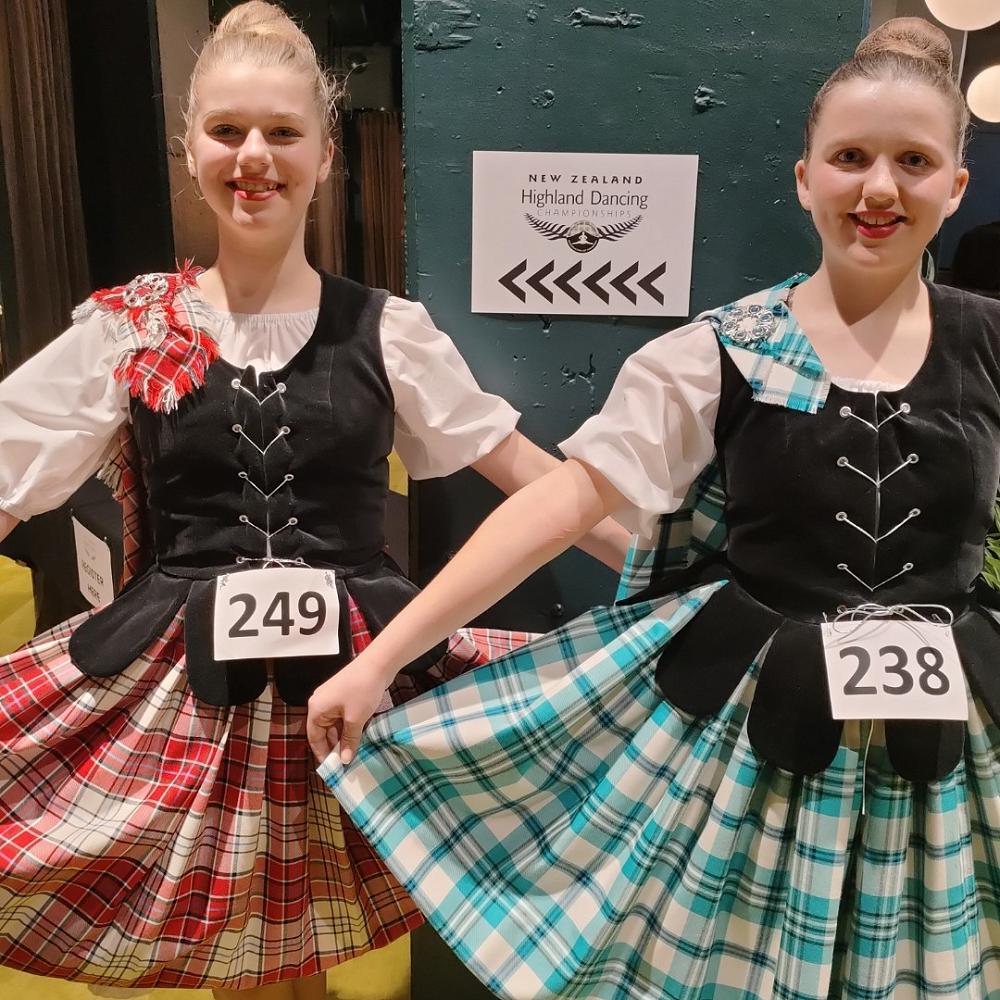 Highland dancing success