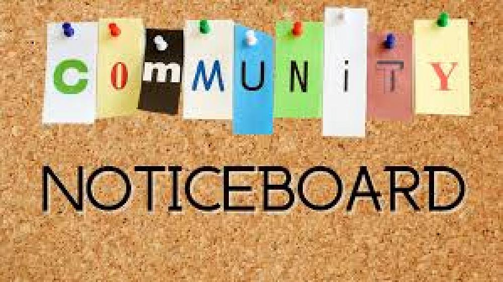 Community Notices — Week 4 Term 1 2024
