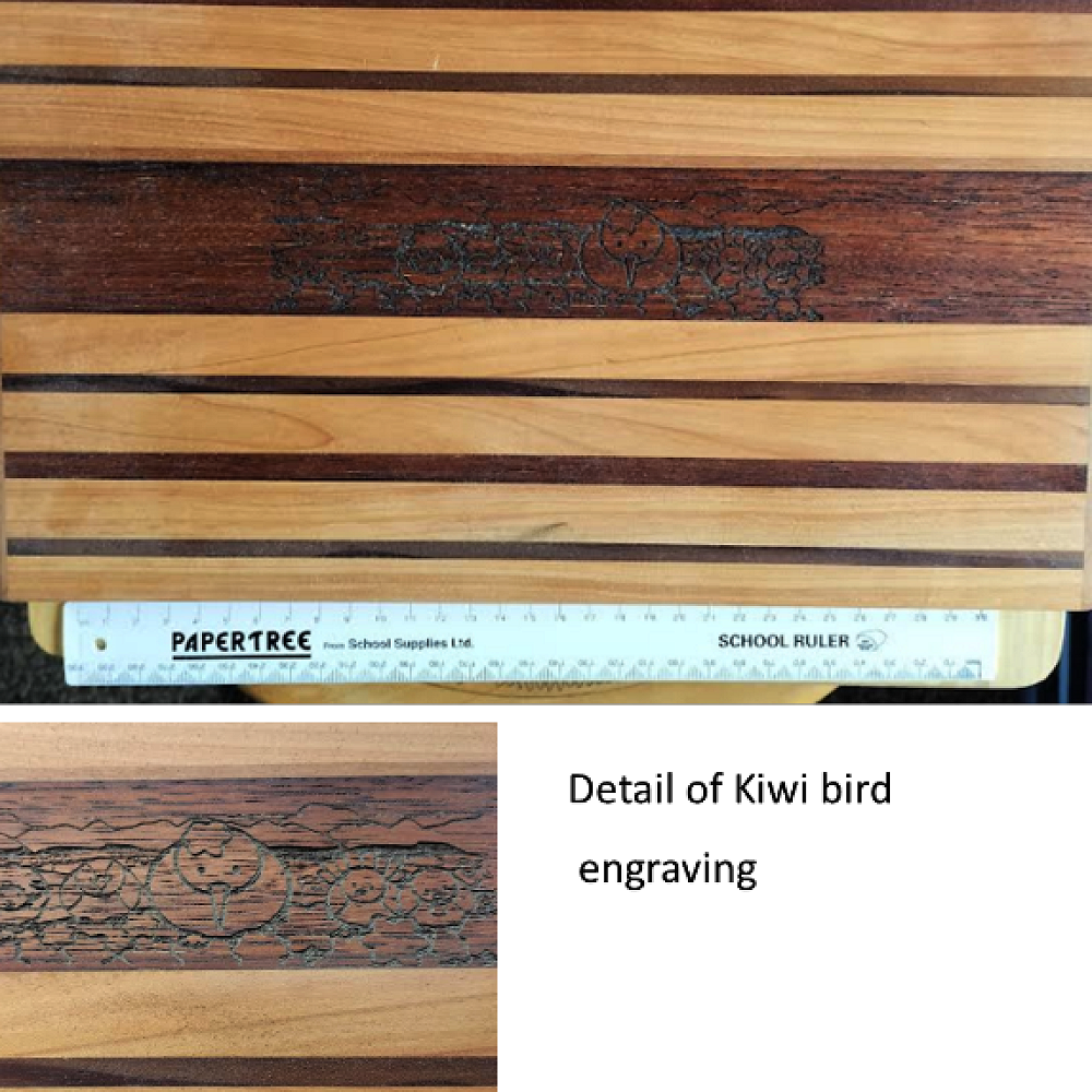 39. Hand-made Segmented Cutting Board