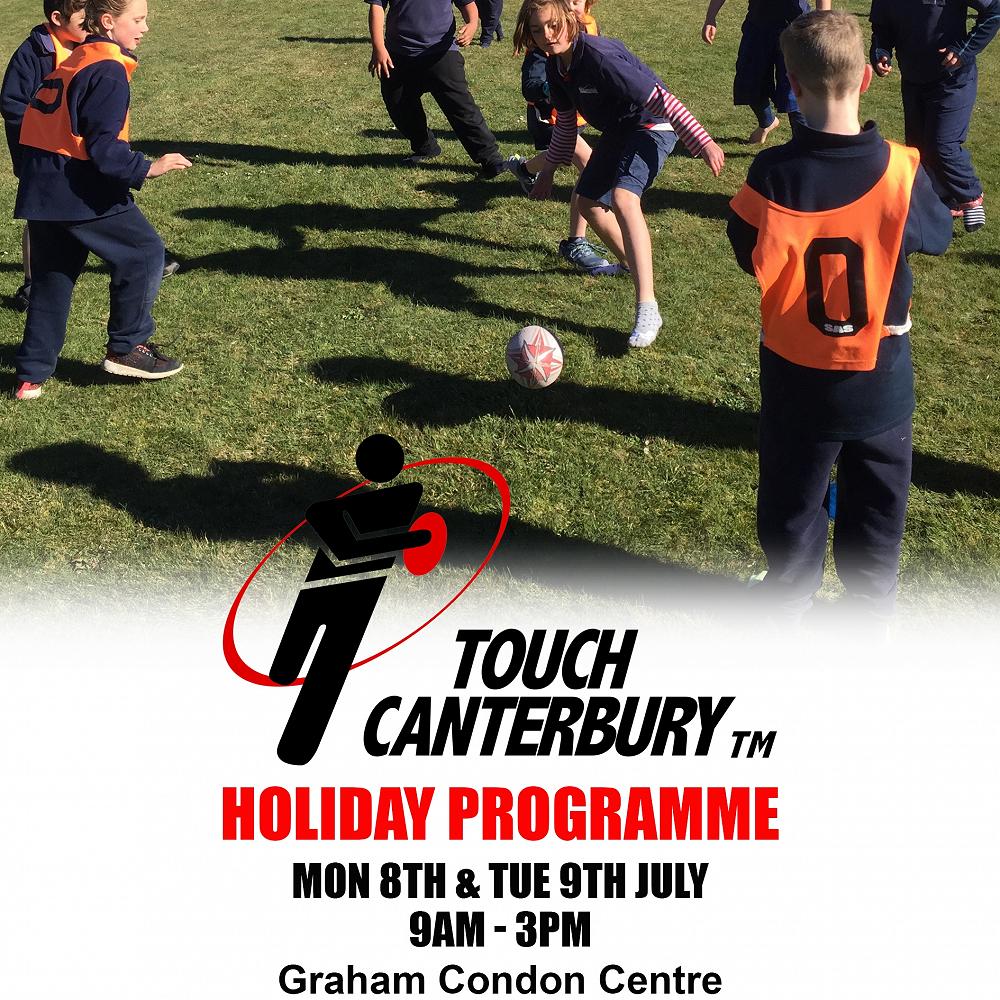 Touch Canterbury Holiday Programme