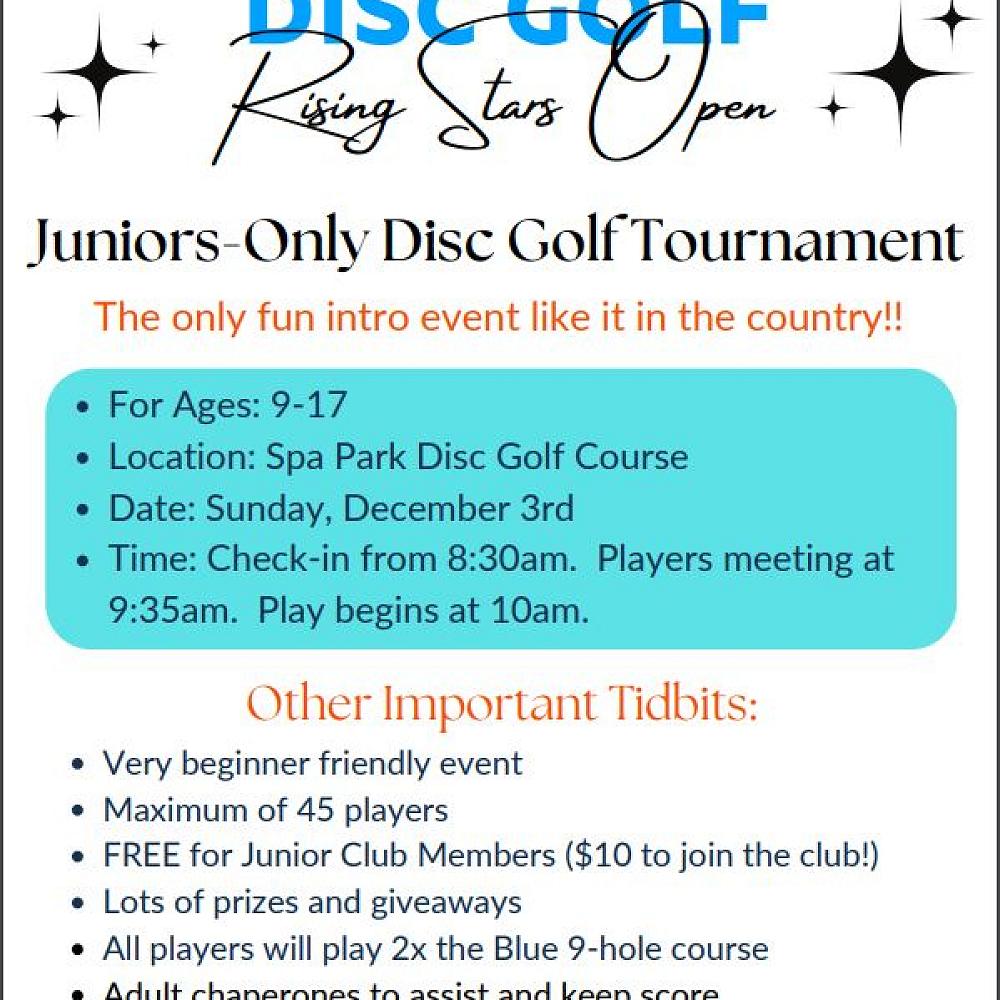 Taupo Disc Golf - Juniors Tourney
