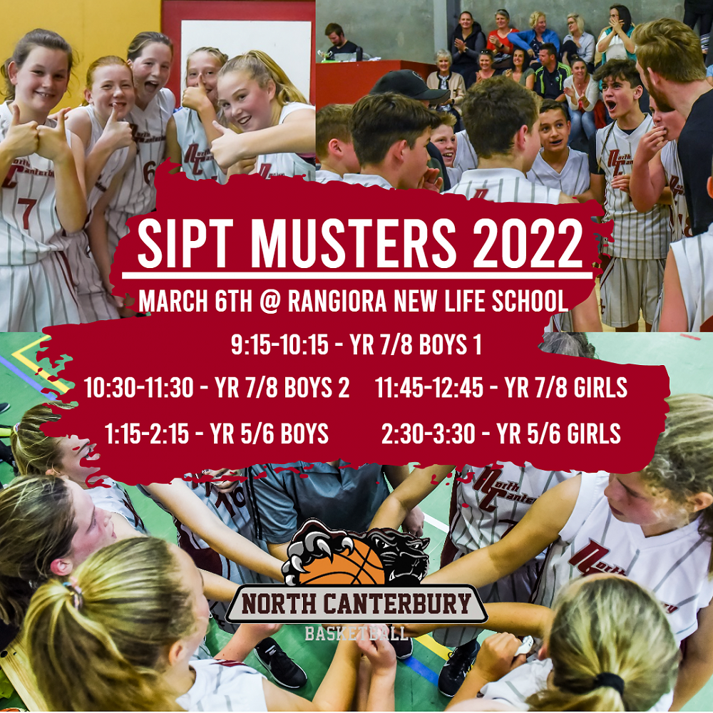 North Canterbury Basketball South Island Primary Tournament (SIPT ...