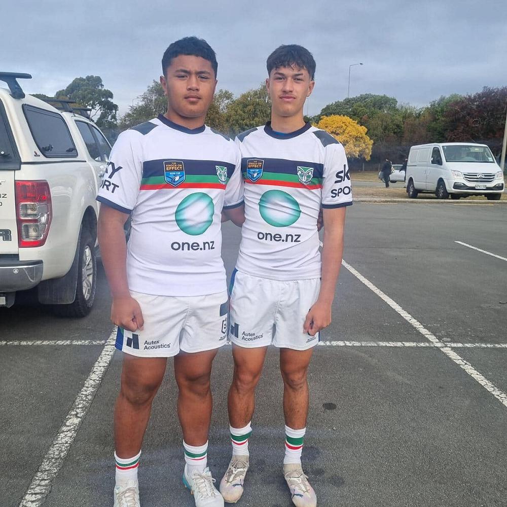Two King's men play in U16 invitational One NZ Warriors — King's Week