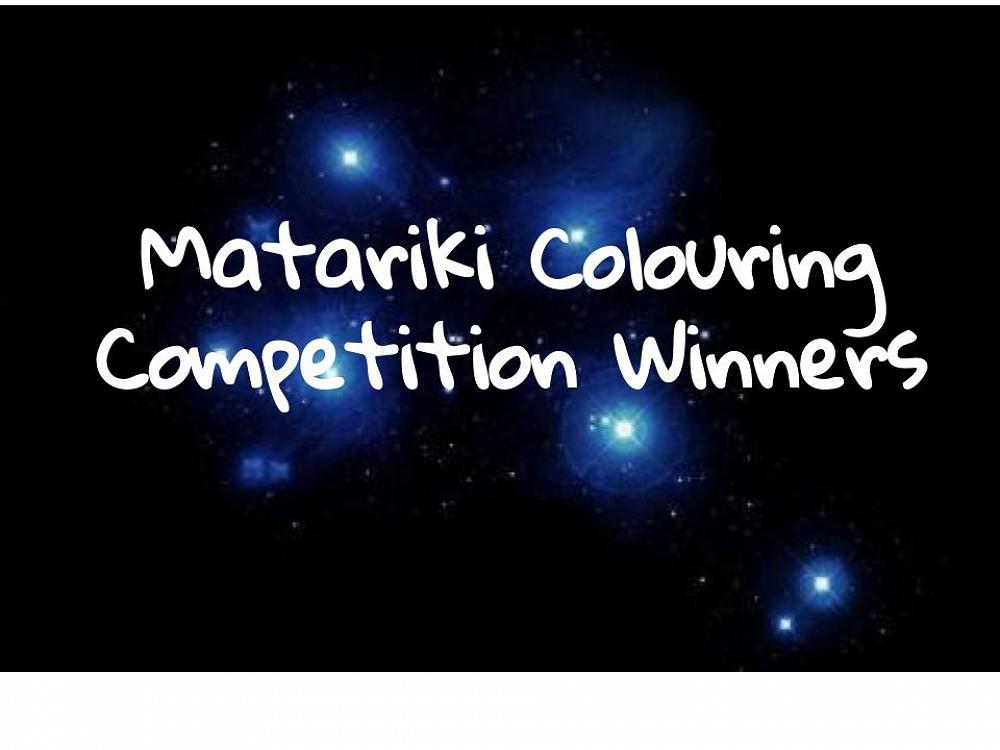 Congratulation to the Colouring Competition Winners.