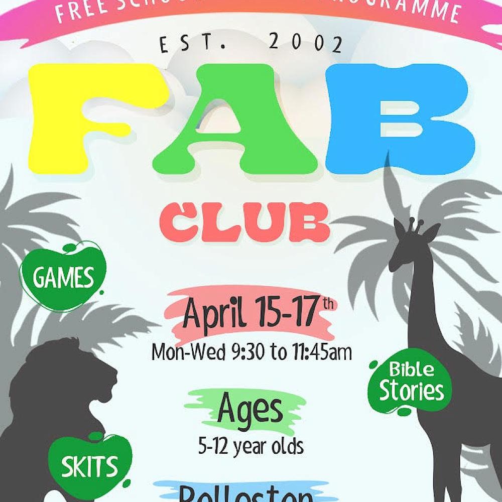 FAB Club - Free School Holiday Programme