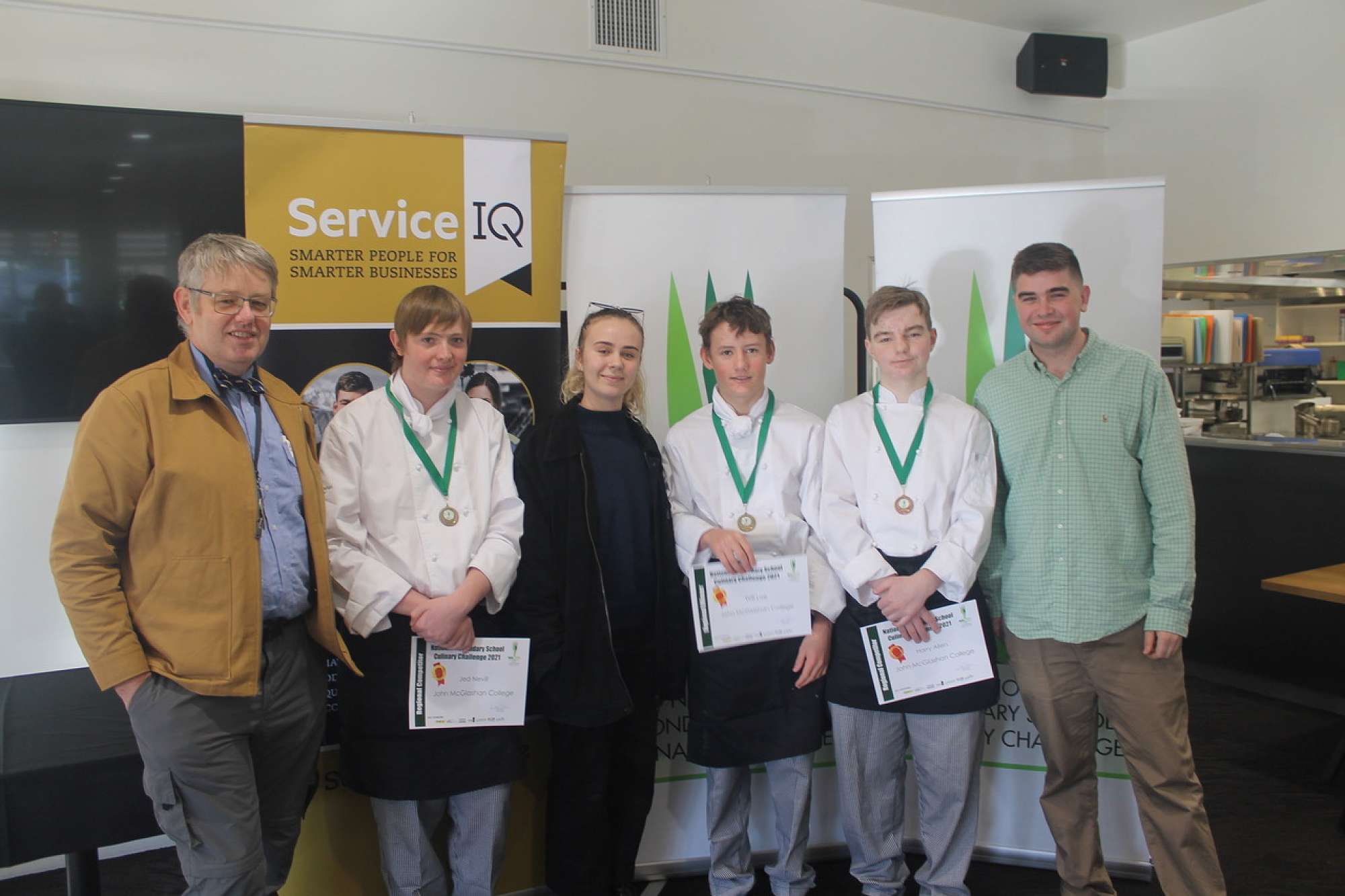 Harry, Will and Jed cook up a storm! | John McGlashan College