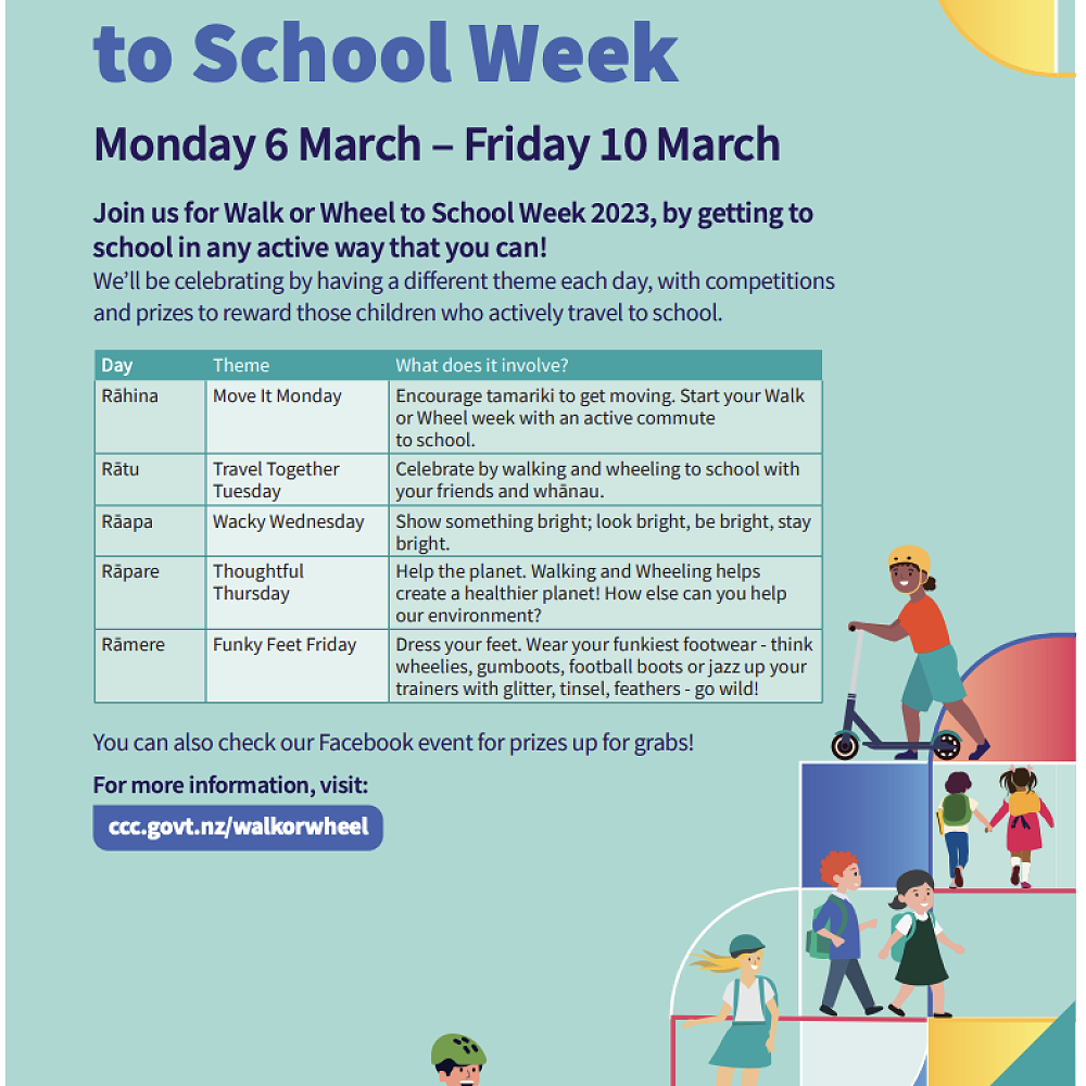 Walk or Wheel to School Week
