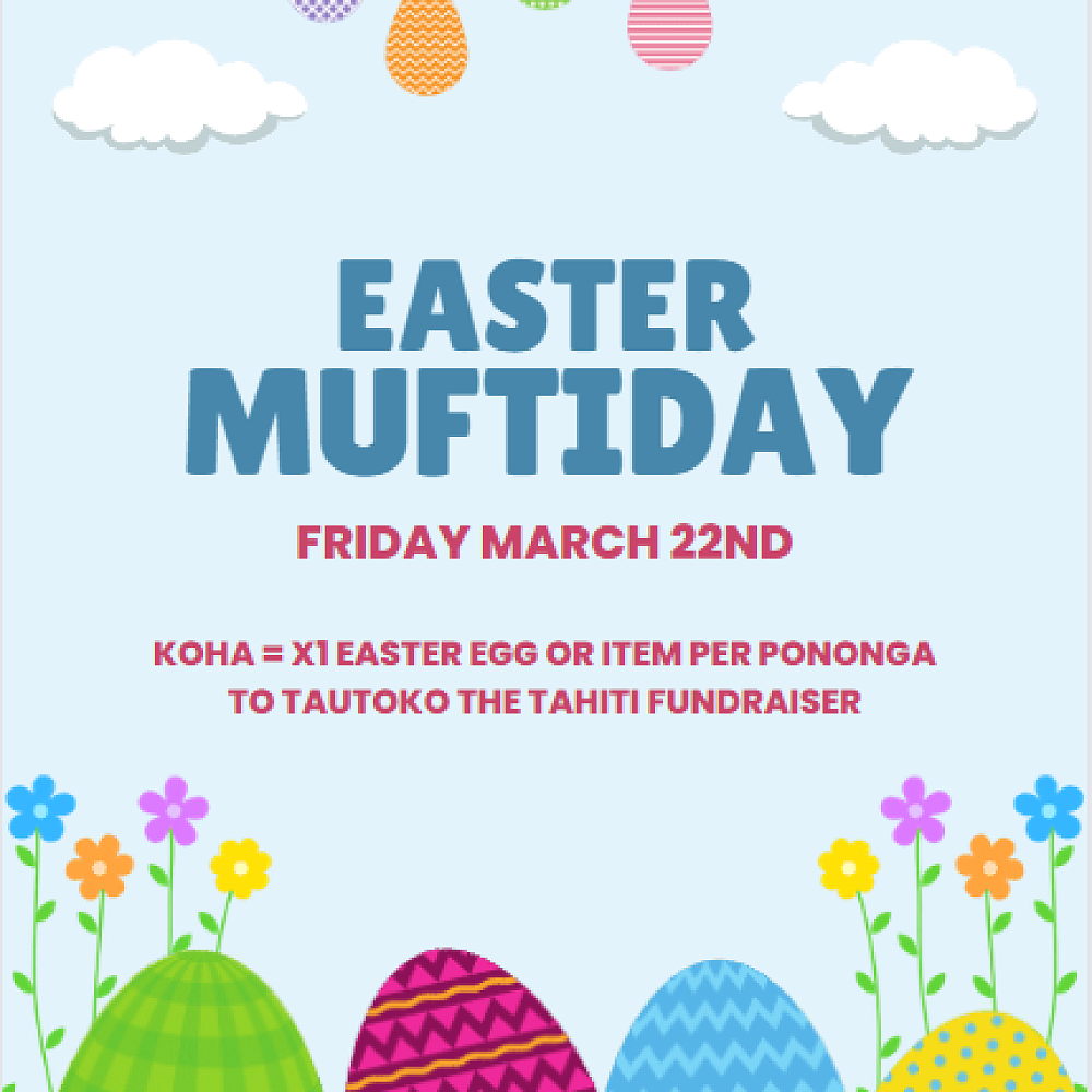 Easter Koha Mufti Day.