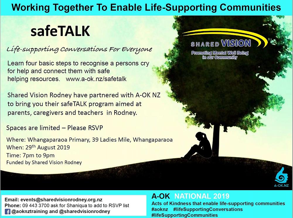Safe Talk - Life Supporting Conversations for Everyone