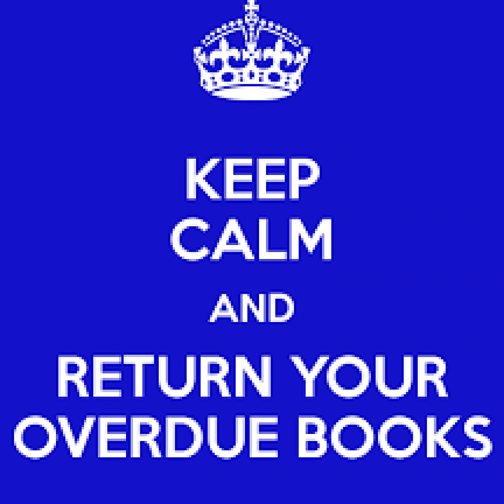 Calling all overdue library books. — Newsletter - 29 October 2015
