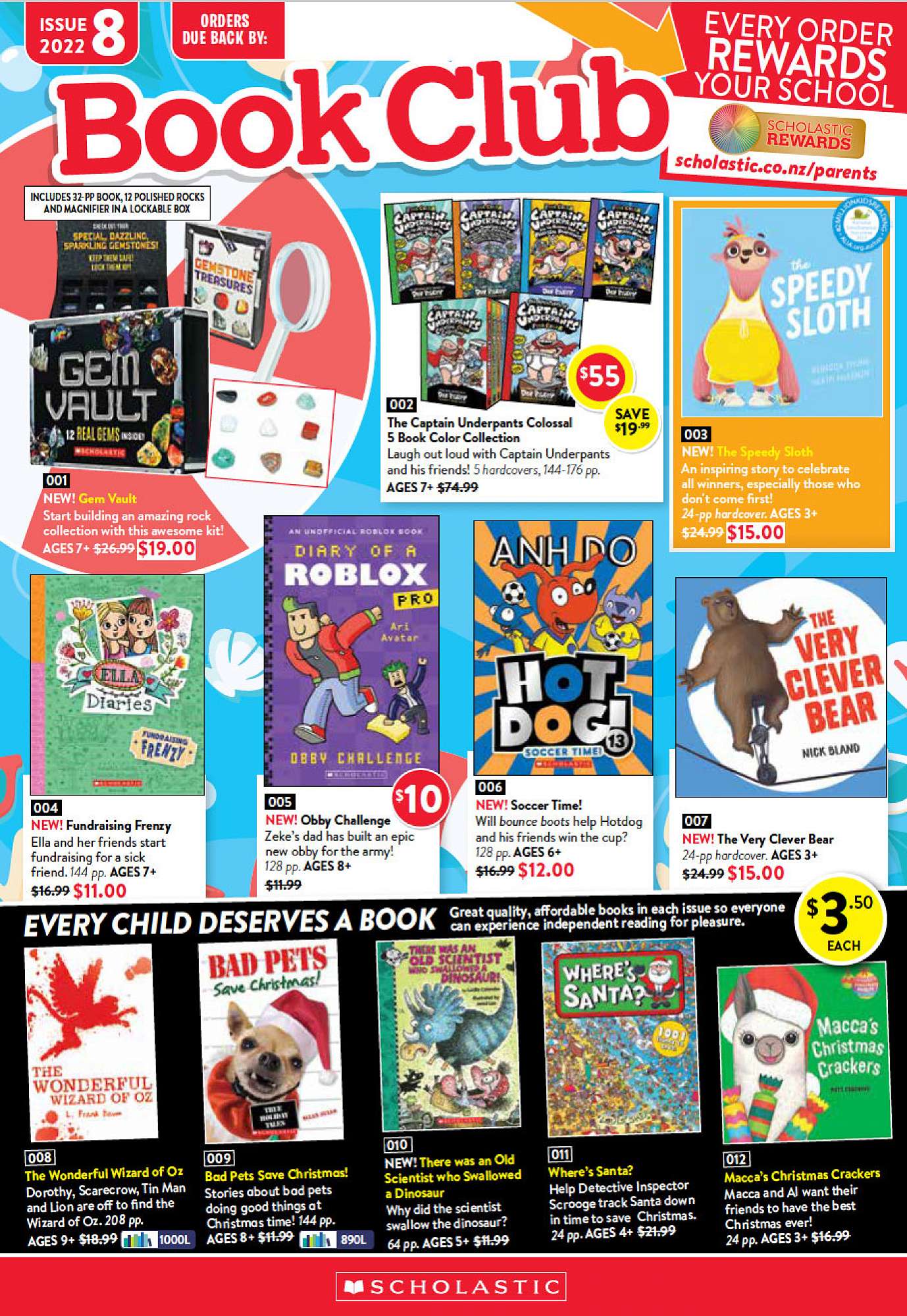 Scholastic Book Club - Issue 8