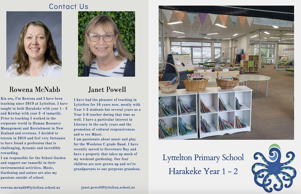 About our Learning Spaces — Lyttelton Primary School Information