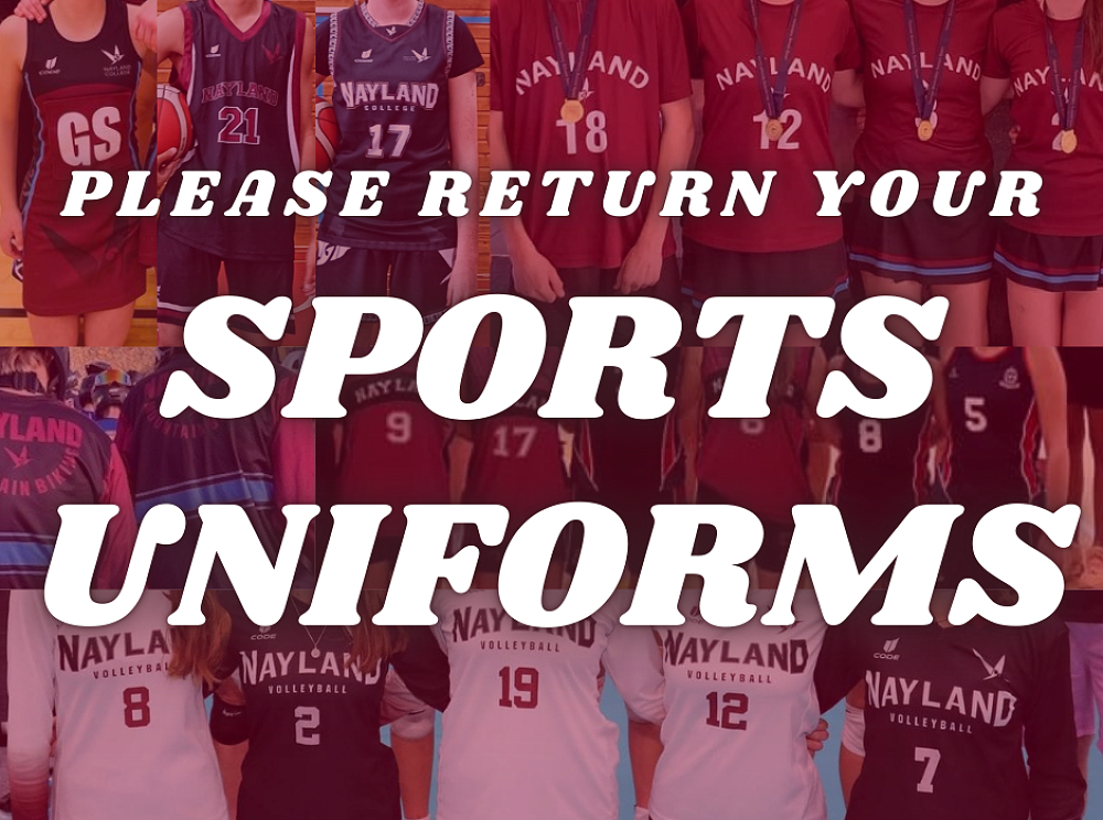 Please return all winter sports uniforms ASAP — Nayland College ...