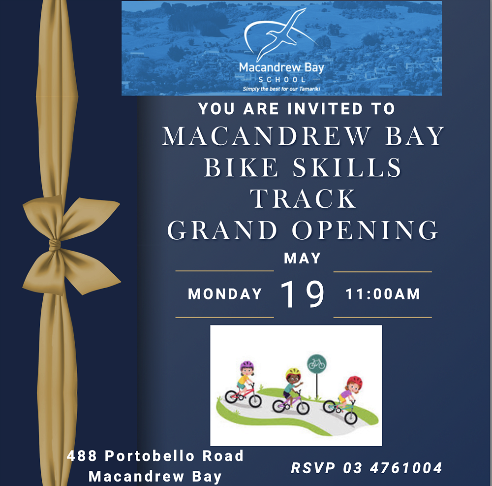 Bike Skills Track opening