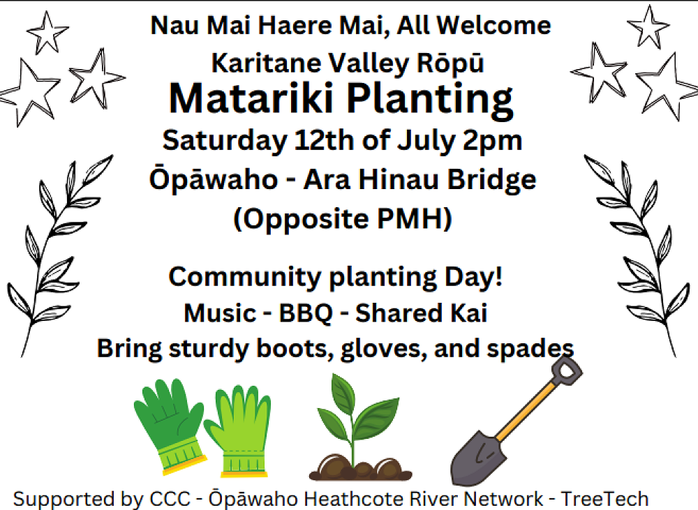 Matariki Planting — Newsletter - Te 27 Hune | June