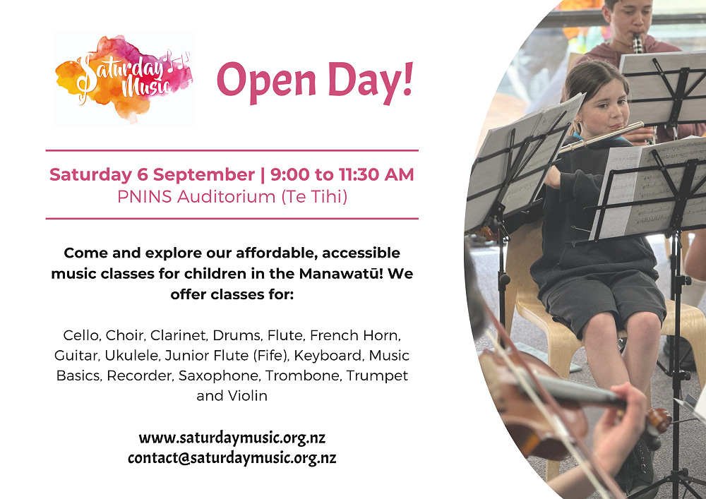 Saturday Music Open Day