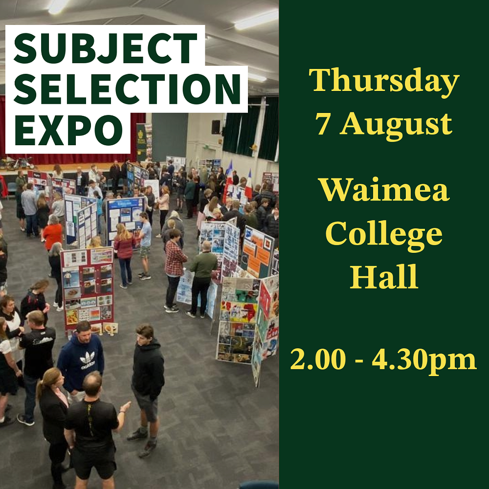 Subject Selection Expo — Newsletter - June 2024