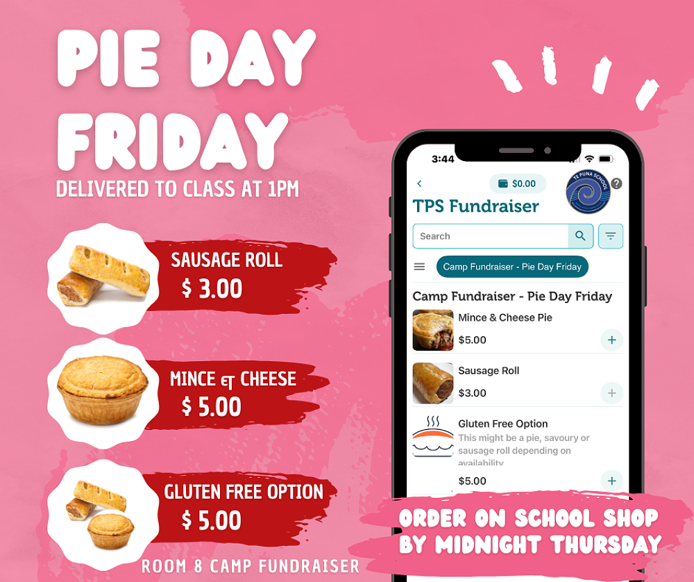Pie Day Friday (Term 3)