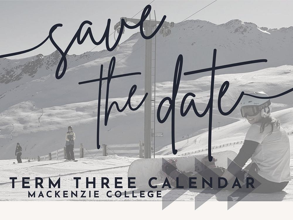 TERM THREE - IMPORTANT DATES