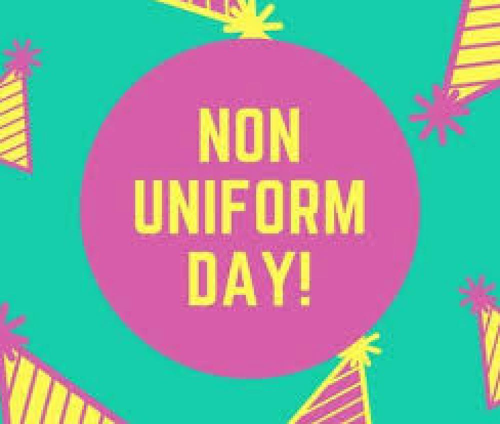 Non Uniform Day - Friday 14 March