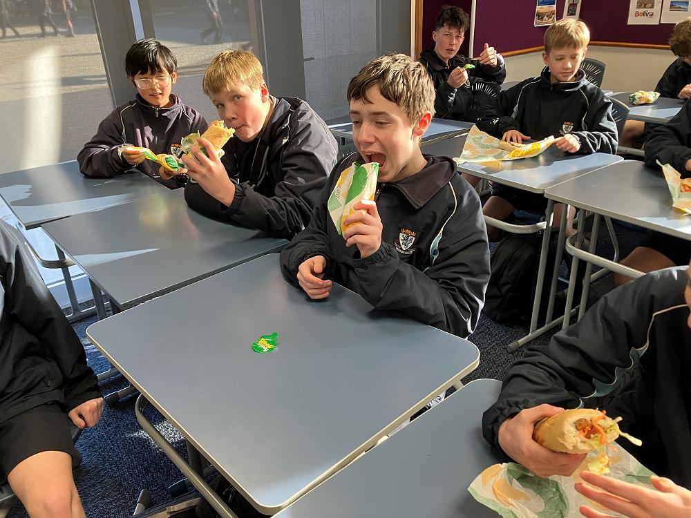 Year 9 Values Book Winners – Most Improved Class