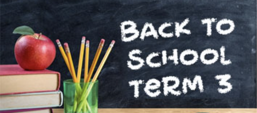 Welcome Back to Term 3