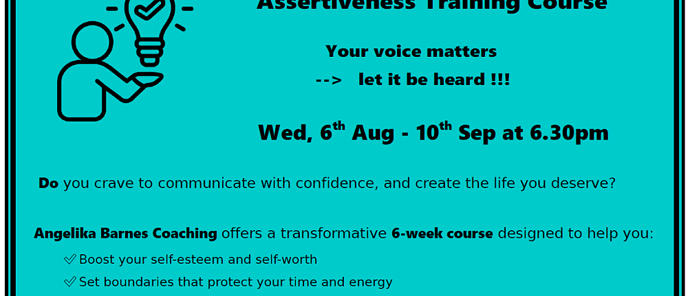 Assertiveness Training Course