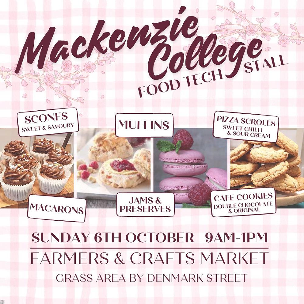 MACKENZIE COLLEGE FOOD TECH STALL