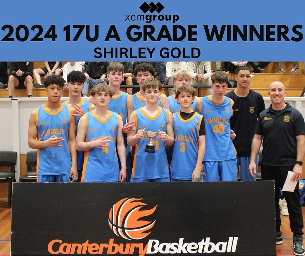 U17 Gold Basketball Team claim the 2024 Championship.