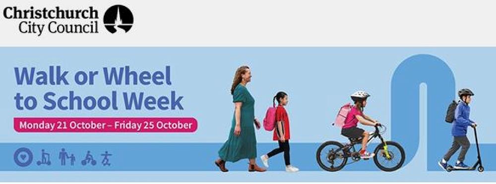 Walk or Wheel to School Week begins next week!
