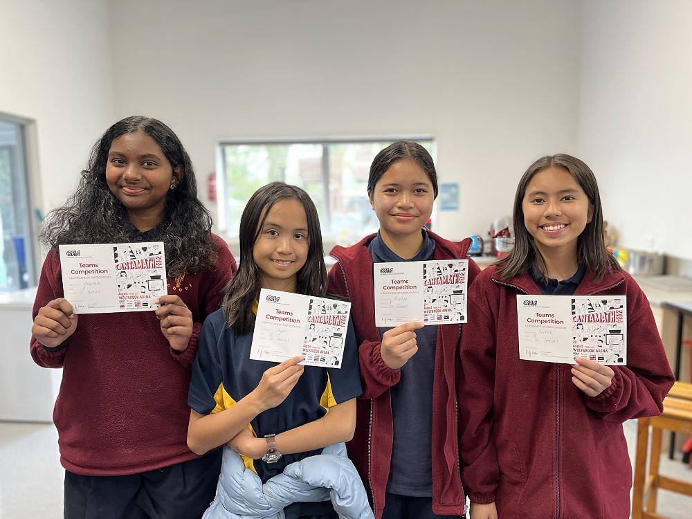 Crunching numbers at Cantamaths