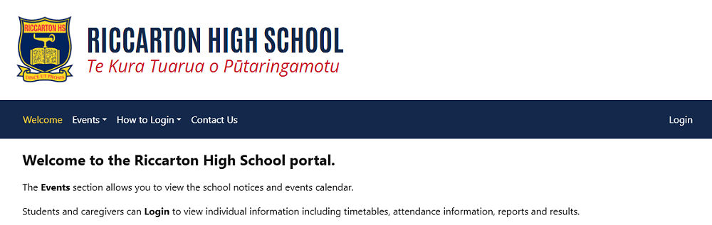 Accessing the school.kiwi portal — RHS Newsletter - February 2025