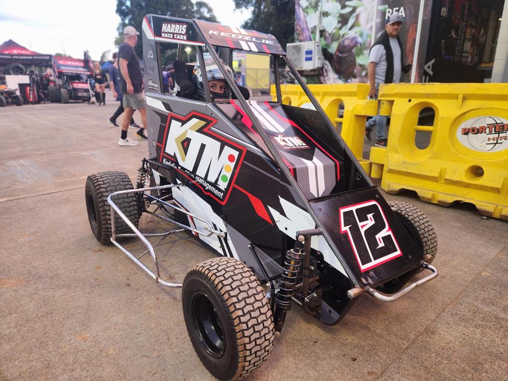 My First time to Western Springs racing my Quarter Midget!