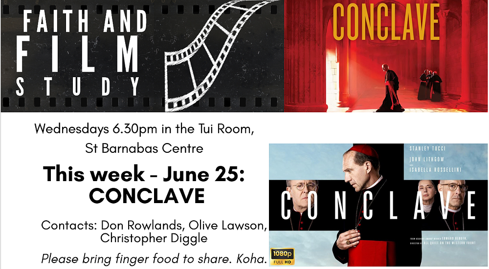 Faith & Film 25 June Conclave