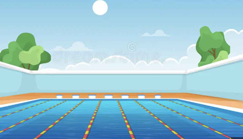 Spectators at class swimming times